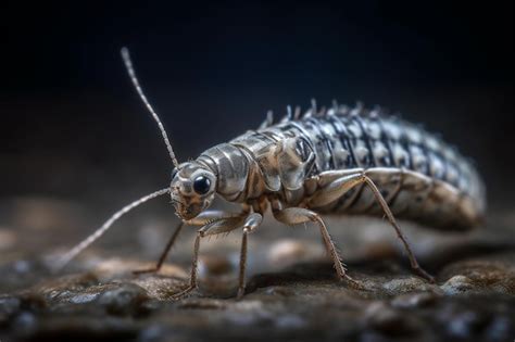 Premium Ai Image A Bug With A Long Tail Is Shown In The Dark