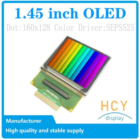 Inch X Full Color OLED Display Panel OLED Modue For Multiple Applications Including