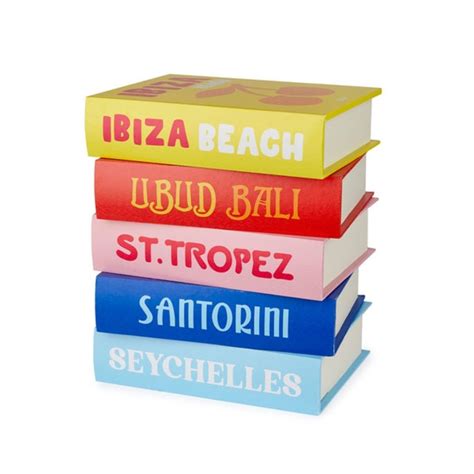 Book Stack Side Table Paradise Lecon7pt