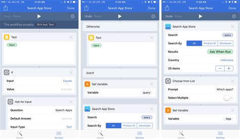 Tips Cari Aplikasi Di App Store Menggunakan Workflow Di Iphone Ipad Aditya Daniel