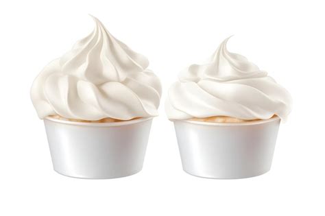 Premium Photo Whipped Cream Isolated On White Background