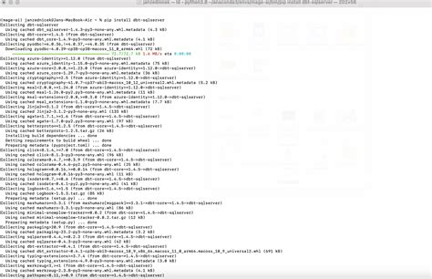 Etl Mageai Dbt Installation Pipconda And Project Initialization Jan Zedníček