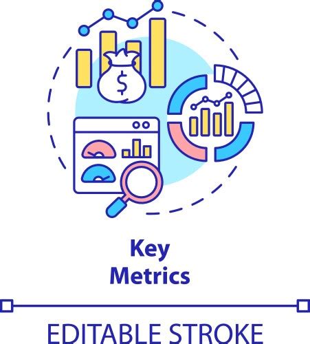 Kpi Key Performance Indicator Concept With Big Vector Image