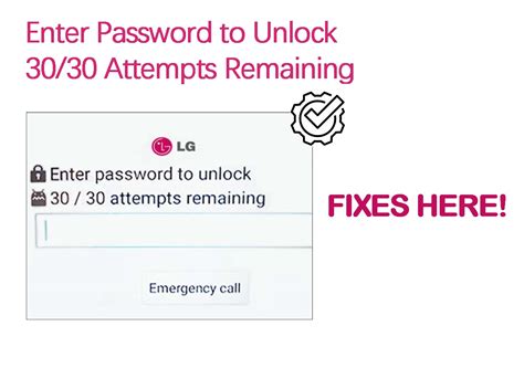 Enter Password To Unlock 30 30 Attempts Remaining [5 Fixes]