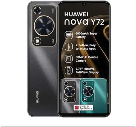 Huawei Nova Y Gb Gb Dual Sim Smartphone Black Amazon Co Za Electronics