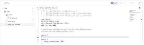 exercise 2 1 using the configuration editor
