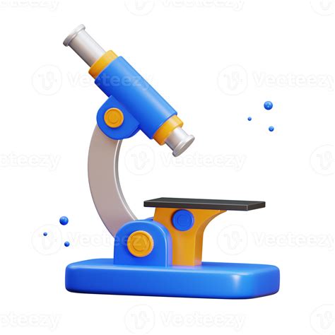 Microscope 3d Illustration 23252161 Png
