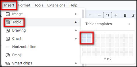 How To Make A T Chart In Google Docs Within A Minute
