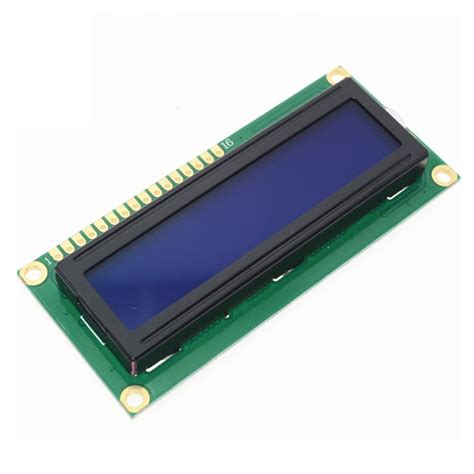 Blue 1602 Lcd 16x2 Character Lcd Arduino Display For Arduino Digilogpk