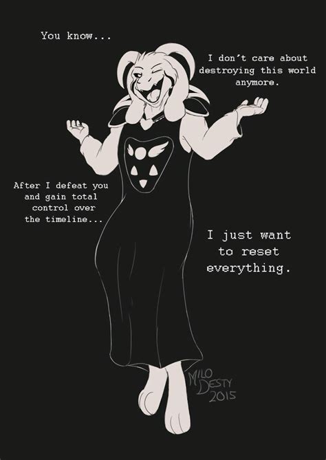 Asriel Dreemurr Undertale Undertale Quotes Undertale Au