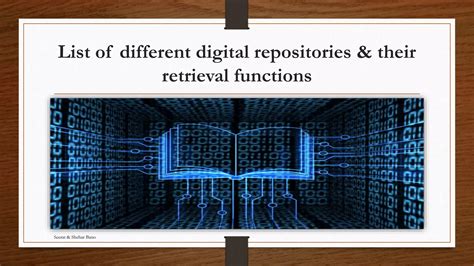 Digital Libraries And Repositories Ppt