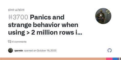 Panics And Strange Behavior When Using 2 Million Rows In Custom Listview Model · Issue 3700