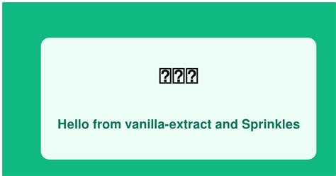 Vanilla Extract Webpack React Codesandbox
