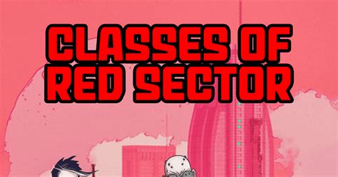 Classes Of Red Sector RPG Item RPGGeek