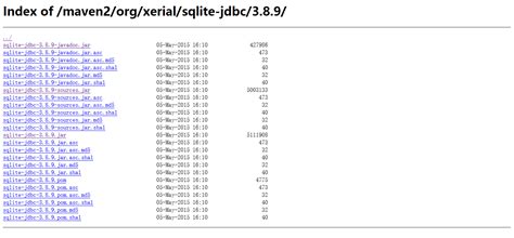 sqlite jdbc jar包下载过程笔记 走看看