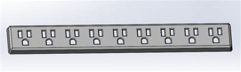 Perfectly Symmetric SOLIDWORKS Linear Pattern