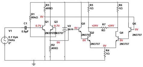Transistor Audio Power Amplifier Schematic Diagrams The Audio Power