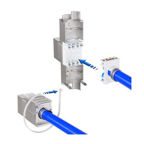 Rj45 Socket Vimar Compatible Line Cat 6a Black Oniroview