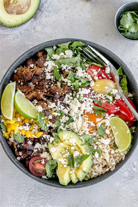 Chipotle Style Carnitas Bowl Instant Pot