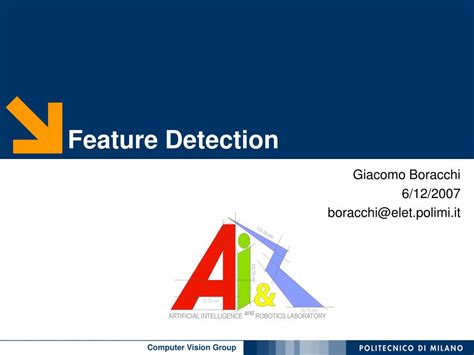 Ppt Feature Detection Powerpoint Presentation Free Download Id