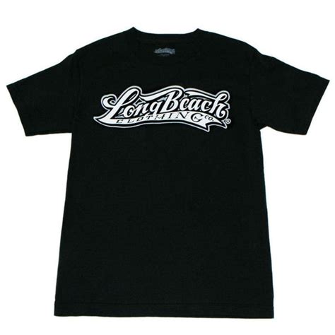 Long Beach Clothing Co Logo Mens Black T Shirt