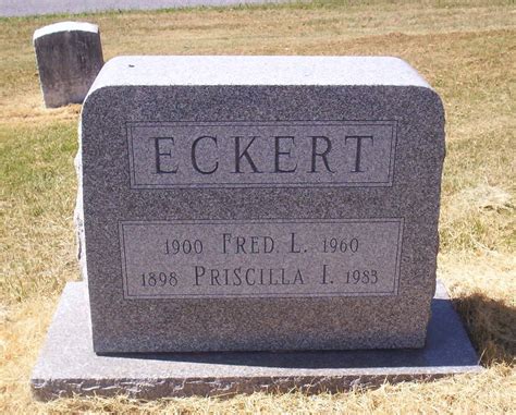 Fred L Eckert 1900 1960 Find A Grave Memorial