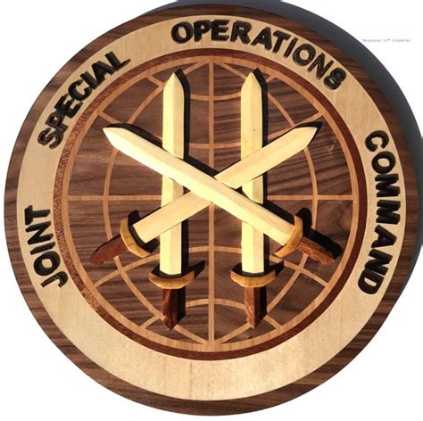 JOINT SPECIAL Ops Command JSOC Emblem Wood Art Plaque Etsy