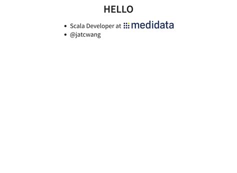 Practical Type Safety In Scala Ppt