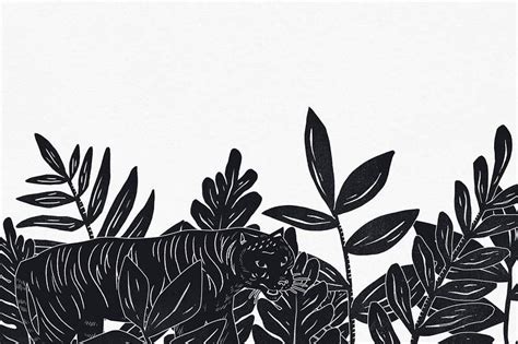 Vintage Jungle Illustration Images Free Vectors Pngs Mockups
