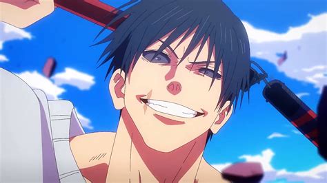 Тодзи против Дагона [4k 50fps] Не затемненная версия Полный бой Магическая битва Сезон 2 Серия