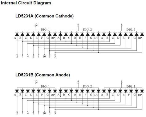 053 Inch 3 Digits 7 Segment Led Display Buy 052 Inch 7 Segment