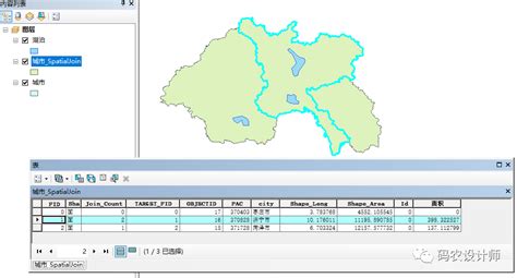 【arcgis小操作】88 空间连接 进击的码农设计师