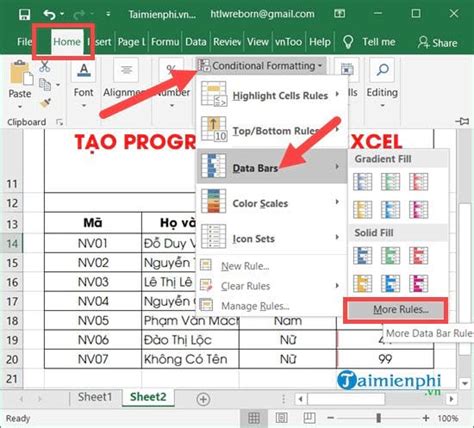 How To Create Progress Bar In Excel Conditional Progress