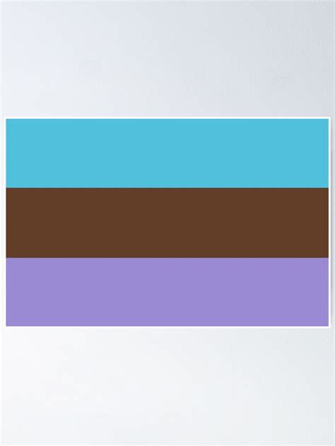 Androsexual Pride Flag Poster For Sale By Disneyfanatic23 Redbubble