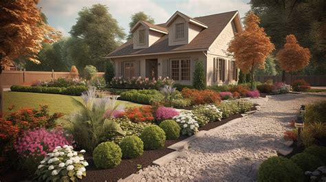 아름다운 조경 배경을 사용한 멋진 3d 주택 렌더링 풍경 배경 3d 배경 3d 렌더링 배경 이미지 Hd 풍경 3d 3d 렌더링 배경 사진 무료 다운로드 Lovepik