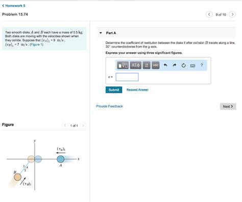 Solved Two Smooth Disks A And B Each Have A Mass Of 05