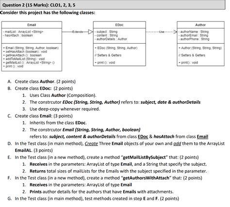 Solved Question 2 15 Marks Clo1 2 3 5 Consider This