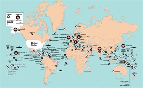 Map Of Us Military Bases A Complete Guide