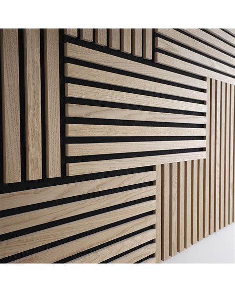 Vertigo Slat Wall Panel Light Oak 60cm