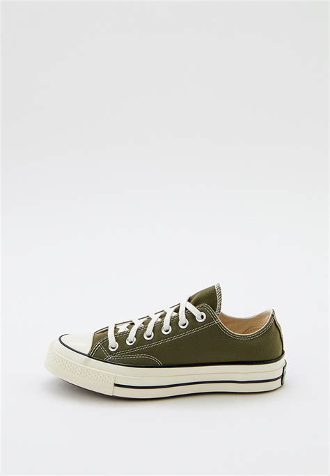Кеды Converse, цвет: хаки, RTLACL669702 — купить в интернет-магазине Lamoda