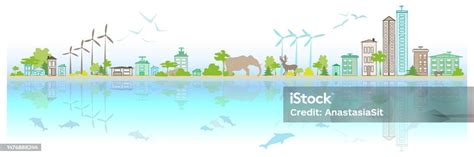 환경 친화적 인 템플릿에 대 한 Esg 생태 그림 지속 가능성 에코는 깨끗한 지구입니다 지속 가능성 생태 또는 재생 에너지 절약 할 에너지 녹색에 대한 스톡 벡터 아트 및