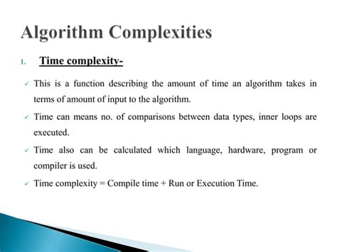 Algorithm Analysis In Fundamentals Of Data Structure Pptx