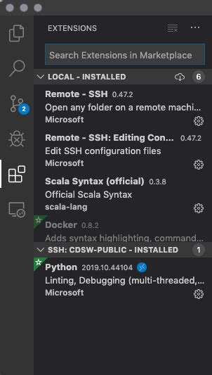 Using Vs Code For Remote Editing And Debugging On Cloudera Community 282634