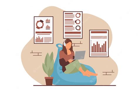 Premium Vector Business Analysis Flat Design Illustration Premium Vector Business Analysis Flat Design Illustration