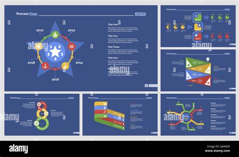 Infographic Design Set Can Be Used For Workflow Layout Diagram Annual Report Presentation