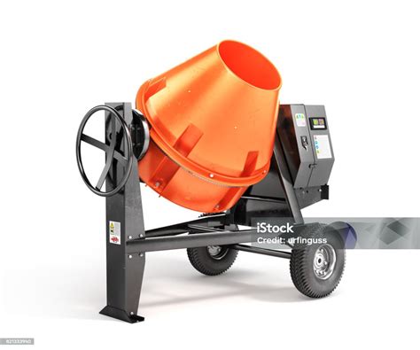 흰색 바탕에 콘크리트 믹서입니다 3 차원 일러스트 레이 션 시멘트 혼합기에 대한 스톡 사진 및 기타 이미지 시멘트 혼합기 흰색 배경 컷아웃 Istock