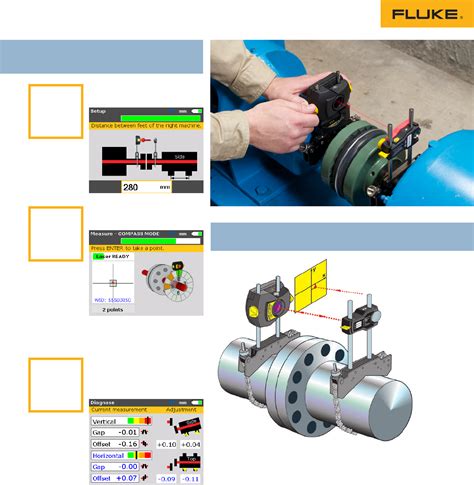 Fluke 830 Laser Shaft Alignment Tool Data Sheet Brochure 51 Off