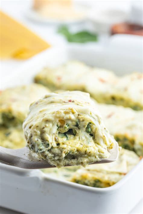 Pesto Lasagna Rolls Recipe Girl®