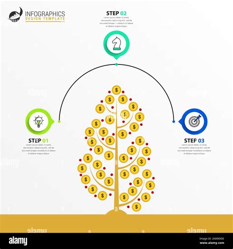Infographic Design Template Creative Concept With 3 Steps Can Be Used For Workflow Layout