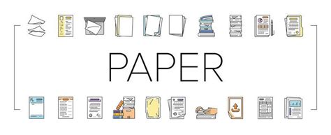 Office Paper Vector Art Icons And Graphics For Free Download